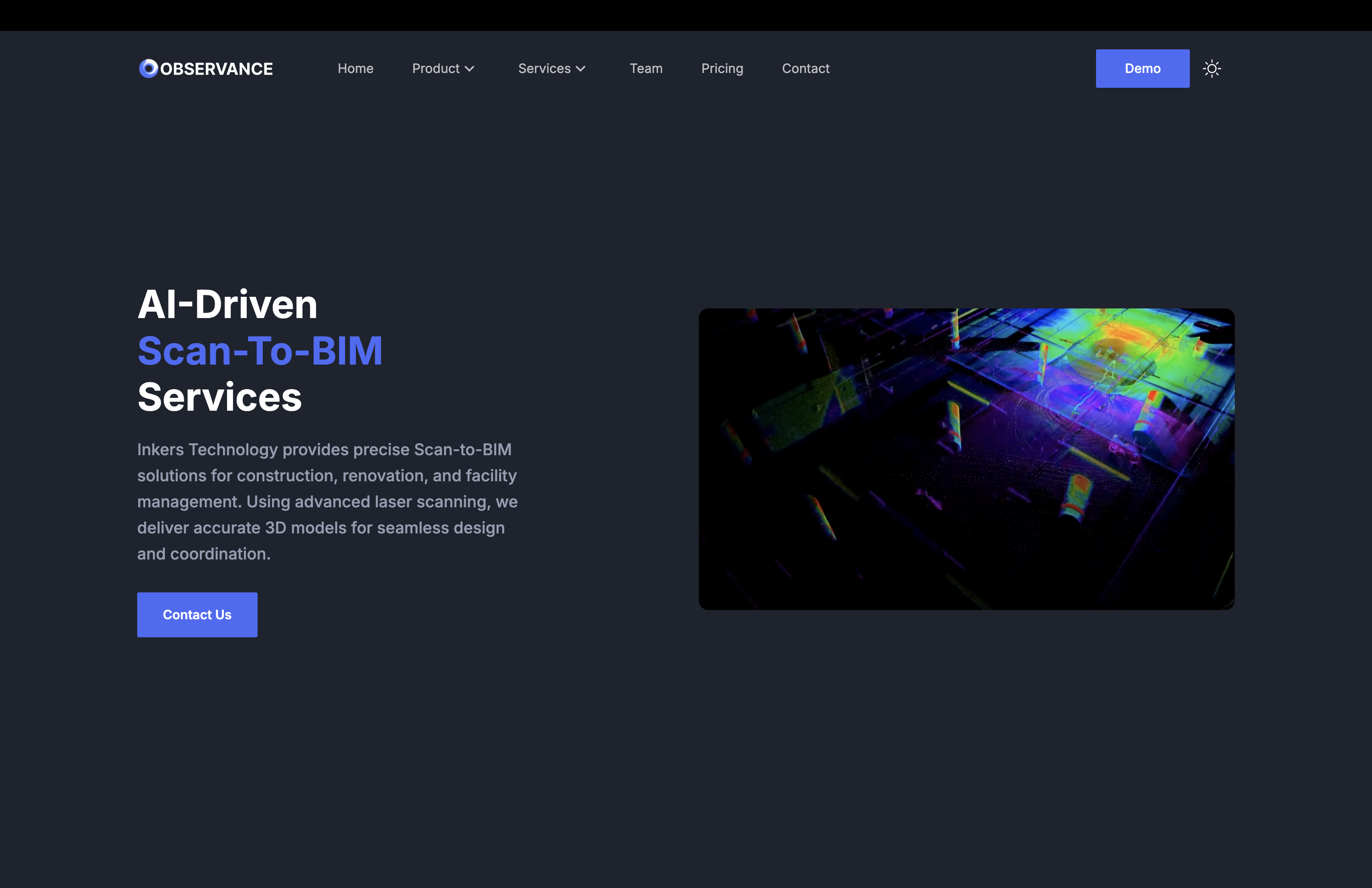 Scan-to-BIM Services | Observance 3D Modeling Solutions